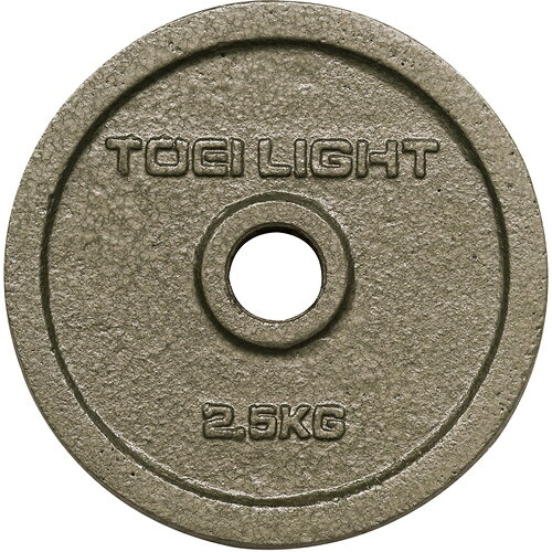 特長 ●傷の目立ちにくいハンマートーン塗装仕上です。 仕様 ●内径(mm)29 ●1.25kg×2枚1組 ●内径29mm ●ホール(穴)タイプではありません。 質量・質量単位 ●5.0kg 【メーカー名】トーエイライト（株） 【メーカー品番...