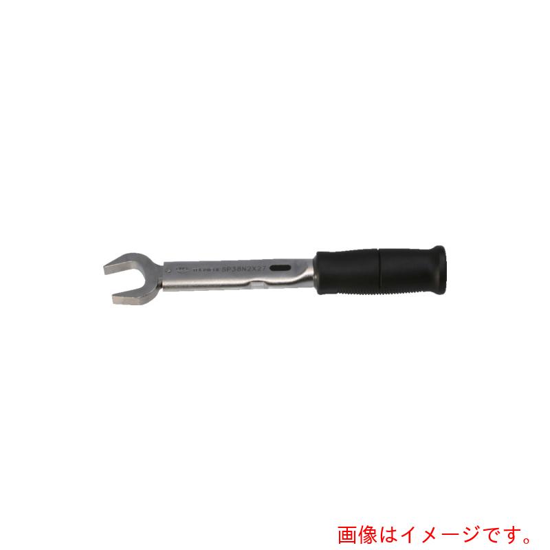 特長 ●スパナ付単能形です。 ●専用工具がなければトルク値は外部から調整できないため、使用中にトルク値を変えられる心配が有りません。 用途 ●組立、量産用。 仕様 ●トルク調整範囲(N・m)：24〜120 ●全長(mm)：360 ●対辺寸法...