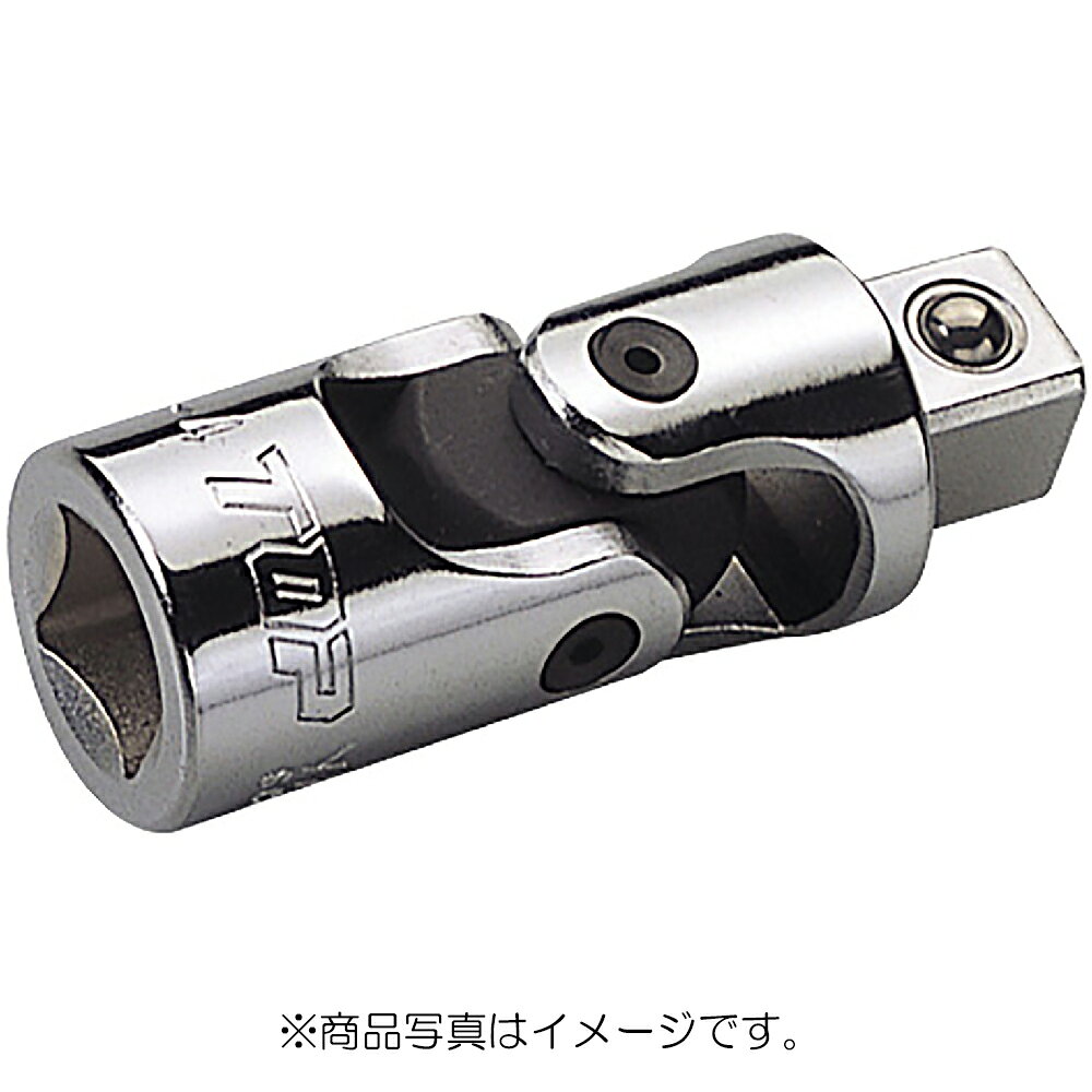 ●最大首振り角度30°で壁際や狭所などの作業に最適です。 【用途】●壁際や狭所などの作業に。 ●差込角S（mm）： 9.5（3/8″） ●L（mm）： 50.2 ●D（mm）： 19 ●重量（g）： 66 ●材質： SCM435 ※トルクの...