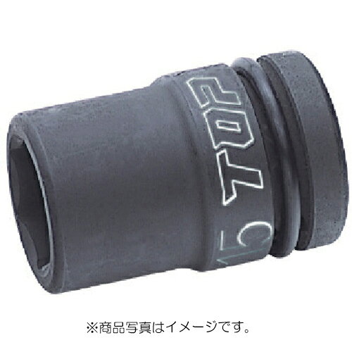 ●インパクトレンチやエアーインパクトなどの動力工具用ソケットです。 ●Oリング・ピン付きです。 【用途】●各種ボルト・ナットの着脱作業に。 ●差込角： 12.7mm ●対辺寸法S（mm）： 16 ●L（mm）： 38 ●H（mm）： 11 ...