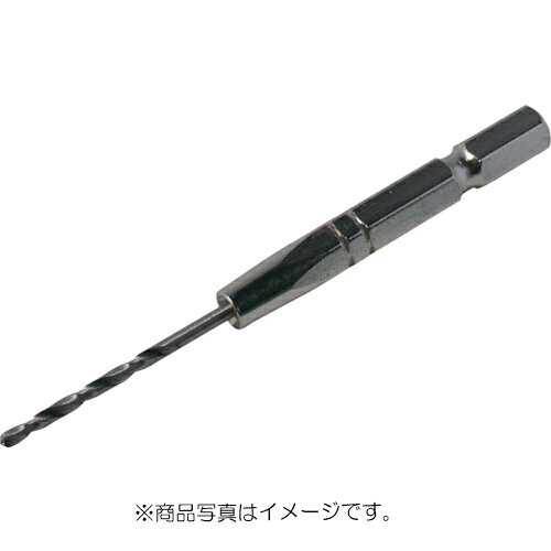 ●刃先にX型シンニング加工を施し、刃先が逃げずに正確な位置に穴あけができます。 ●六角シャンク軸だから、インパクトドライバーにワンタッチで取付出来ます。 【用途】 ●鉄・アルミ・銅・木材の穴あけに最適です。 ●呼び寸法D（mm）： 2.4 ...