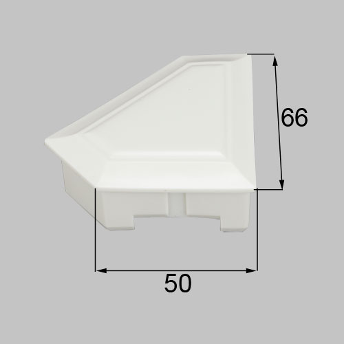●色： ホワイト ●内容物： 本体×1 ●使用対象商品名・発売時期： ロイヤルデッキ 84/04〜02/03 【メーカー名】（株）LIXIL 【メーカー品番】WMD23　