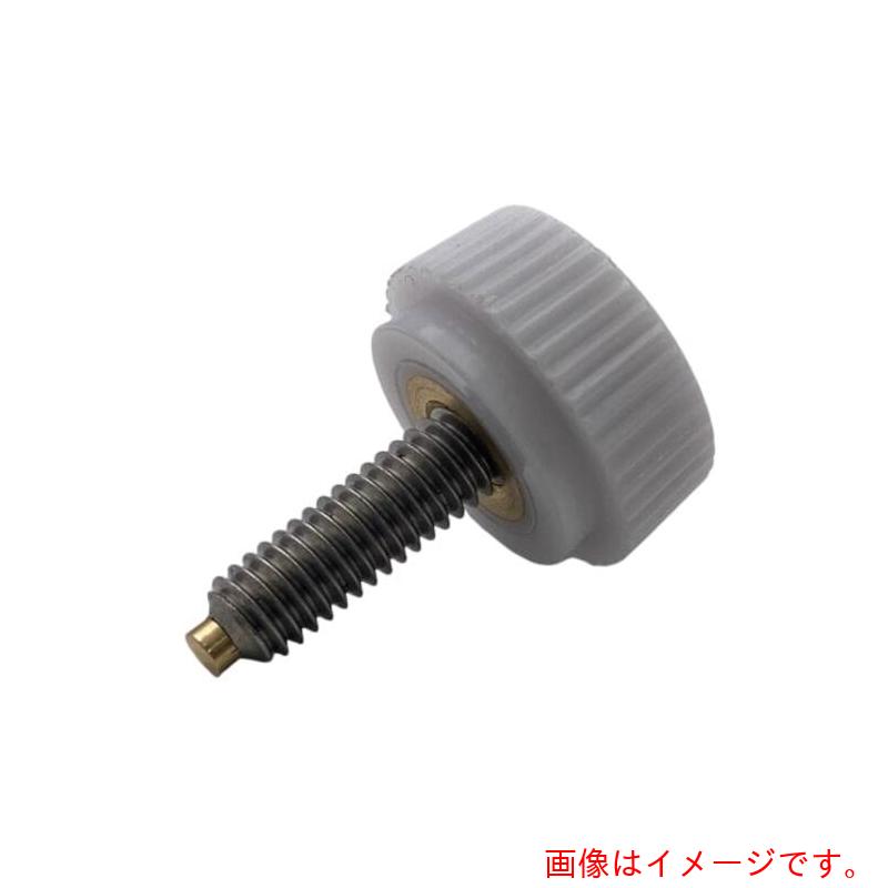 特長 ●ナイロン製の化粧ネジ、先端に真鍮パッドを付けた製品です。 ●締め込んだ際、相手物に真鍮パッドが当たり固定することができます。 ●真鍮素材なので相手物を傷つけることなく強く保持できます。 用途 ●照明機器、測定機器、各種機器等の保持、...