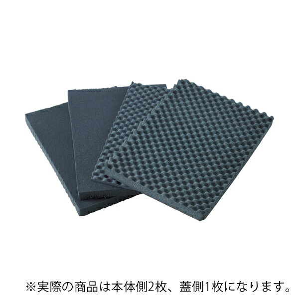 【特長】 ●波型ウレタン（軟質）と切れ目入ウレタン（硬質）の緩衝材が収納物を衝撃からしっかりガードします。 ●切れ目入ウレタンは収納物に合わせて抜き形状を簡単に作ることが可能です。 ●本体側切れ目入ウレタンサイズ間口×奥行×高さ（mm）： ...