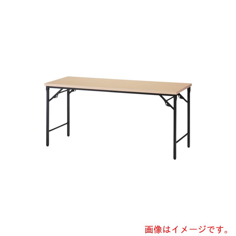 特長 ●テーブル使用中にロックした部分が解除されないよう安全ストッパーが自動でかかります（オートロック機構）。 ●天板の両端に脚があるので脚間が広く、ゆったりと着席できます。 ●折り畳みの際、脚が重ならないため平積みができます。(幅900・...