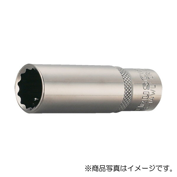 【特長】 ●ノンクロムメッキ処理で、環境に優しいです。 ●12角設計で、作業しやすいです。 ●深い箇所のナット、およびボルトが突き出したナットを回すのに最適です。 ●差込角（mm）： 9.5 ●対辺寸法（mm）： 13 ●全長（mm）： 6...