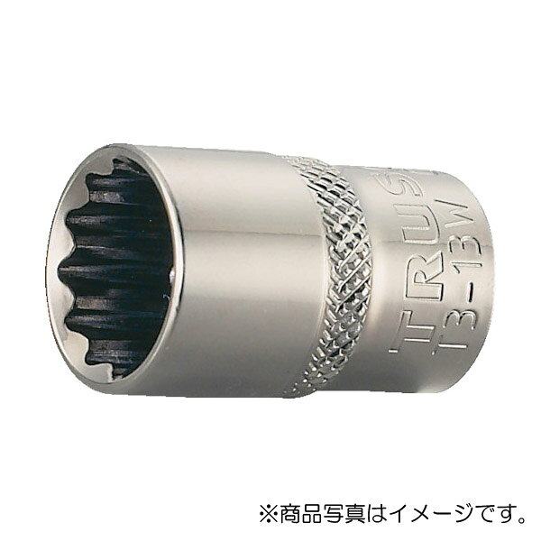【特長】 ●スタンダードタイプです。 ●ノンクロムメッキ処理で、環境に優しいです。 ●12角設計で、作業しやすいです。 ●対辺寸法（mm）： 16 ●差込角（mm）： 9.5 ●全長（mm）： 28 ●表面処理： ノンクロムメッキ ●材質：...
