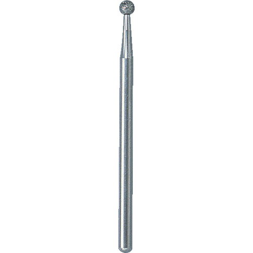 【特長】 ●鉄系金属の加工に最適です。 ●微小破砕（自生作用）を有するため、安定した加工面が得られます。 ●耐熱性は約1400℃でダイヤモンドより優れます。 【用途】 ●R面研磨・マーキング・文字加工。 ●最高使用回転数（rpm）： 105...