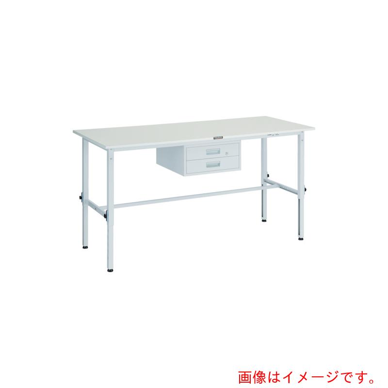 特長 ●650?950mmの間で50mmピッチの高さ調節が可能です。 ●引出しは使い勝手に応じて任意の場所に取り付け可能です。 ●高さ調節が650?950mm（調整ピッチ50mm）までできますので、作業内容に合わせて座り作業・立ち作業のいず...