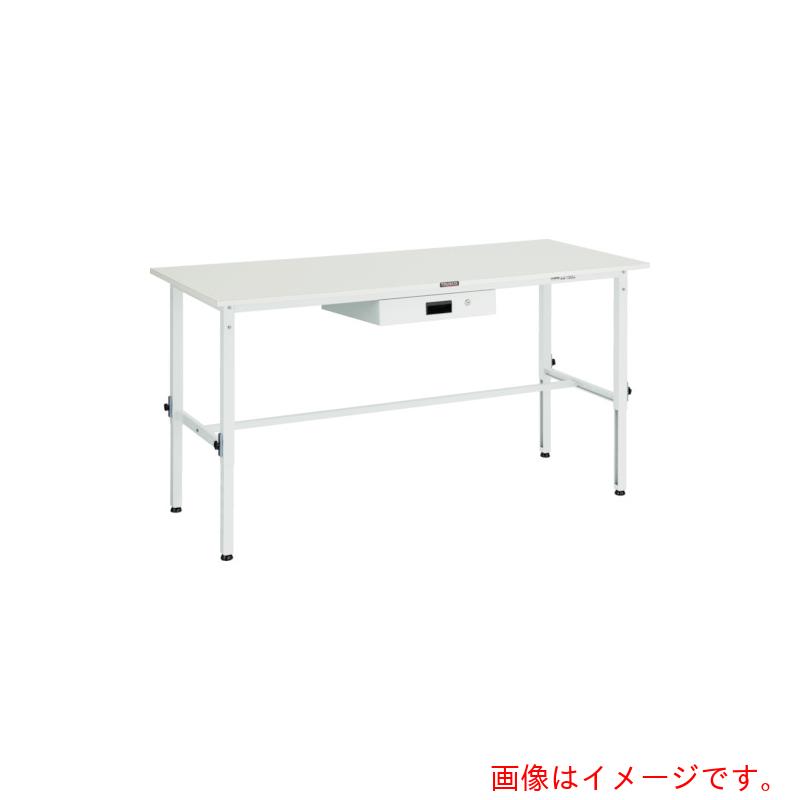 特長 ●650?950mmの間で50mmピッチの高さ調節が可能です。 ●引出しは使い勝手に応じて任意の場所に取り付け可能です。 ●高さ調節が650?950mm（調整ピッチ50mm）までできますので、作業内容に合わせて座り作業・立ち作業のいず...