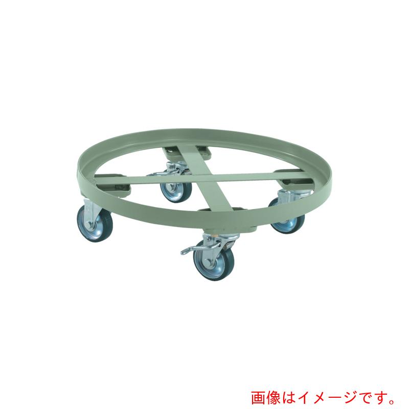 特長 ●溶接構造になっているので堅牢です。 ●耐油性、耐摩耗性に優れたウレタンキャスターを使用しています。 ●ずれ防止の全周ガイド付ですが、十字型タイプのため質量が軽く操作性に優れています。 仕様 ●均等荷重(kg)：500 ●積載面(mm...