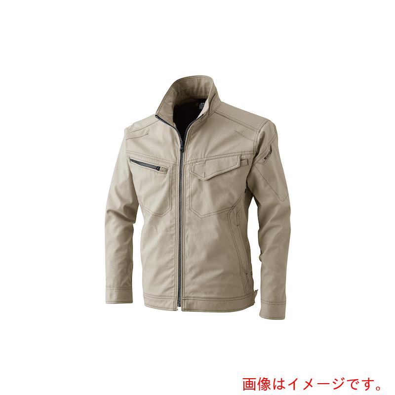 特長 ●綿100％の風合いで耐久性に優れたワークウェア 仕様 ●色：ベージュ ●サイズ：L 材質 ●綿80％ ●ポリエステル20％ 質量・質量単位 ●690.0g 【メーカー名】（株）TS　DESIGN 【メーカー品番】3516 L 15