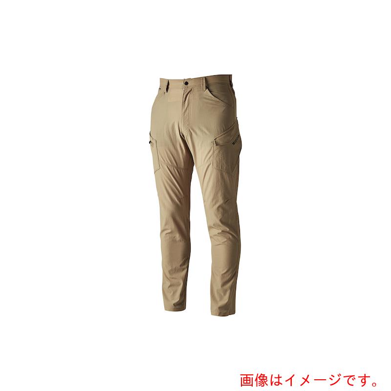 特長 ●薄手なのに強度と通気性をもつワークジャケット 仕様 ●色：ベージュ ●サイズ：5L ●ウエスト(cm)：102 材質 ●ナイロン100％ 質量・質量単位 ●260.0g 【メーカー名】（株）TS　DESIGN 【メーカー品番】460...