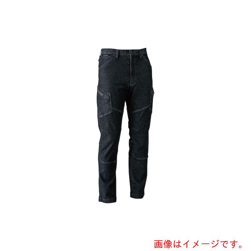 特長 ●ストレッチと強度を持ったデニムワークウェア 仕様 ●色：ブラック ●サイズ：4L ●ウエスト(cm)：96 材質 ●綿98％ ●ポリウレタン2％ 質量・質量単位 ●620.0g 【メーカー名】（株）TS　DESIGN 【メーカー品番...