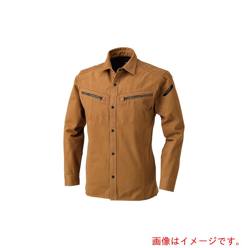 特長 ●ストレッチと強度を持ったデニムワークウェア 仕様 ●色：キャメル ●サイズ：LL 材質 ●綿100％ 質量・質量単位 ●635.0g 【メーカー名】（株）TS　DESIGN 【メーカー品番】5115 LL 65