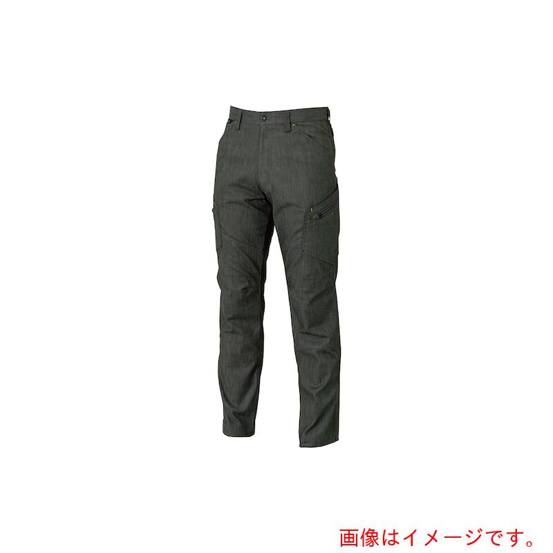 特長 ●高耐久ストレッチでデニムライクなワークウェア 仕様 ●色：カーキグリーン ●サイズ：S ●ウエスト(cm)：74 材質 ●綿65％ ●ポリエステル35％ 質量・質量単位 ●610.0g 【メーカー名】（株）TS　DESIGN 【メー...