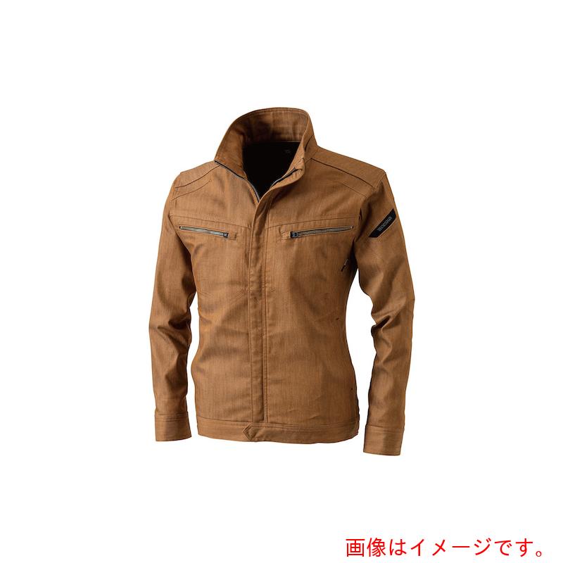 特長 ●高耐久ストレッチでデニムライクなワークウェア 仕様 ●色：キャメル ●サイズ：4L 材質 ●綿65％ ●ポリエステル35％ 質量・質量単位 ●735.0g 【メーカー名】（株）TS　DESIGN 【メーカー品番】5316 4L 65