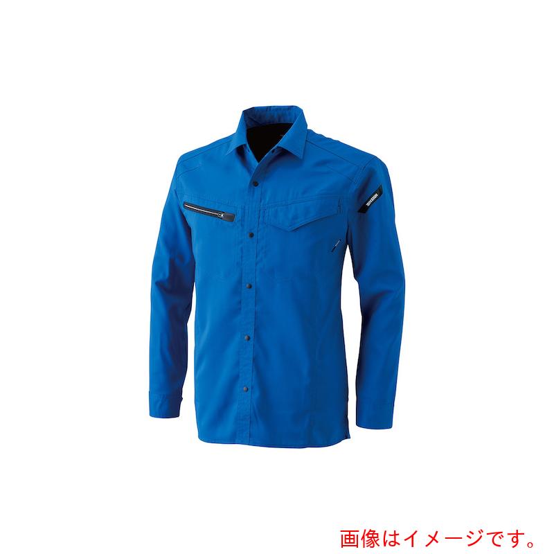 特長 ●制電対応の高通気ワークウェア 仕様 ●色：ロイヤルブルー ●サイズ：4L 材質 ●ポリエステル90％ ●綿10％ 質量・質量単位 ●295.0g 【メーカー名】（株）TS　DESIGN 【メーカー品番】8105 4L 41