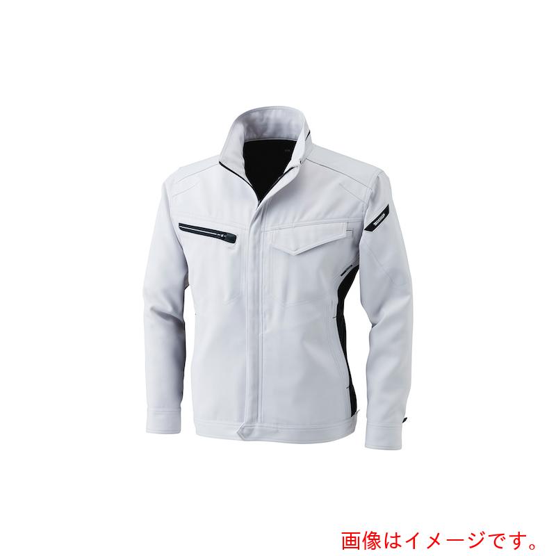 特長 ●制電＋裏面素材で着心地抜群なワークウェア 仕様 ●色：ホワイト ●サイズ：SS 材質 ●ポリエステル90％ ●綿10％ 質量・質量単位 ●600.0g 【メーカー名】（株）TS　DESIGN 【メーカー品番】8116 SS 05