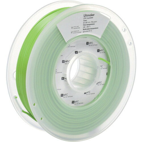 特長 ●CPE(co-polyester)は耐薬品性に優れ、強靭で、寸法安定性に優れています。 ●機能的なプロトタイプと機械部品の両方に適しています。 ●70℃までの温度に対応します。 仕様 ●適合機種：2+connect,S3,S5 (a...
