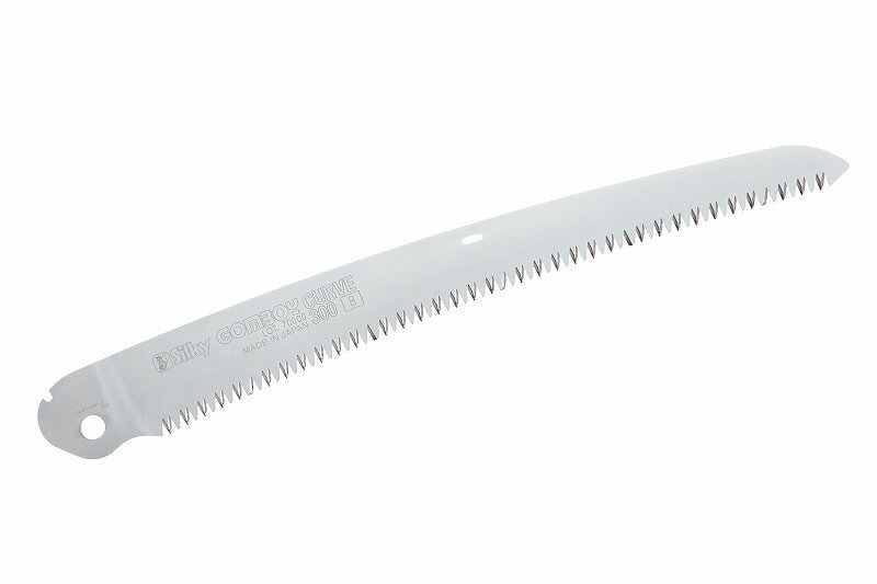 ●「ゴムボーイカーブ 荒目 300 本体」（品番：463-30）、「ゴムボーイ7 カーブ 荒目 300 本体」（品番：465-30）用替刃です。 〈仕様〉 ●サイズ（mm）： 330×50×1.4 ●刃渡り： 300mm ●目数： 8枚目 ...
