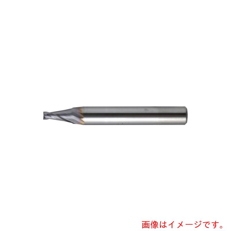 特長 ●テーパ半角30′〜15°まで、バリエーション豊富なテーパーエンドミルです。 用途 ●炭素鋼、合金鋼、プリハードン鋼、焼入れ鋼(〜55HRC)、鋳鉄、銅（湿式） 仕様 ●刃径(φD)：0.2 ●刃長(l)：0.8 ●全長(L)：38 ...