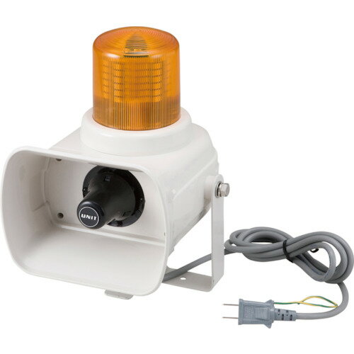 特長 ●全43種の音声と光により、危険や注意を的確にお知らせします。 ●屋外でも安心して使える防雨構造です。 ●遠い場所からハッキリわかる高輝度LED回転灯を採用しています。 ●最大95dbの大音量でしっかり伝えます。 ●100V・200V...