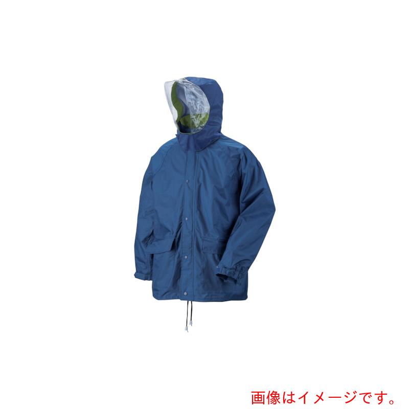 特長 ●上着前立て部分こだわりの3重防水構造(ファスナー、水切り、フラップ)Wフォールドポケットなど雨の浸入を防ぐ仕様で、定番の人気商品です。 ●横が大きく開いた透明ビニールフードと、背面に付いた反射材で、雨の日の作業を安全にサポートします...