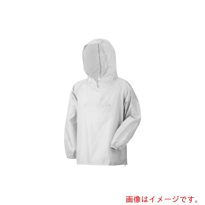 特長 ●人気のナイロン生地を使用し、首元ゆったりで、着脱が安易にできます。 ●左腕にはペン差し付きで、裾部分は幅を調整出来る調整紐が付いています。 ●携帯に便利なパッカブルタイプで色々なシーンでご利用できます。 仕様 ●色：ホワイト ●サイ...