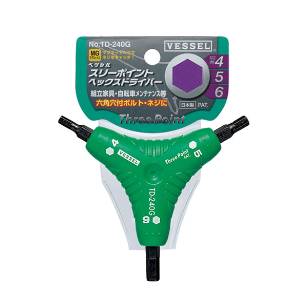 ●フィットするエルゴノミック形状。 ●1本で3サイズ使えるコンパクトで便利なドライバー。 ●手にフィットするY型ハンドル。パワフルな締めつけが可能。 ●セット内容： H4/H5/H6 軸長17mm ■軸強度を高めるクロムモリブデンバナジウム...