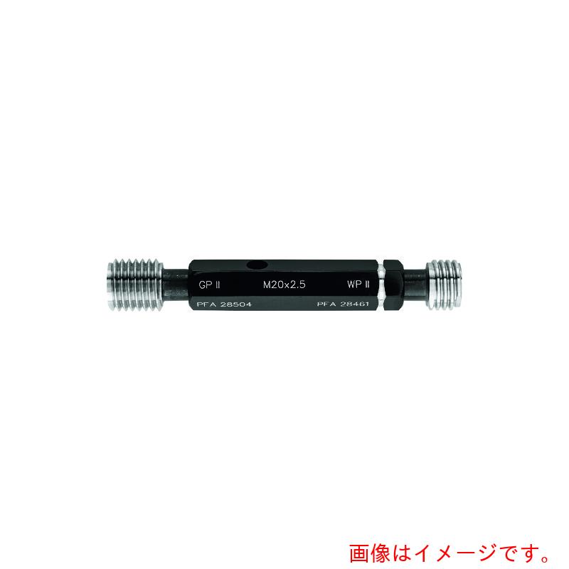 特長 ●平行ねじ用のプラグゲージ止り/通りです。 用途 ●ねじの精度検査用。 仕様 ●呼び寸法(mm)：M8 ●ピッチ(mm)：1.0 ●公差等級：2級 ●準拠規格：従来JIS規格(JIS B0251&B0252付属書) 質量・質量単位 ●...