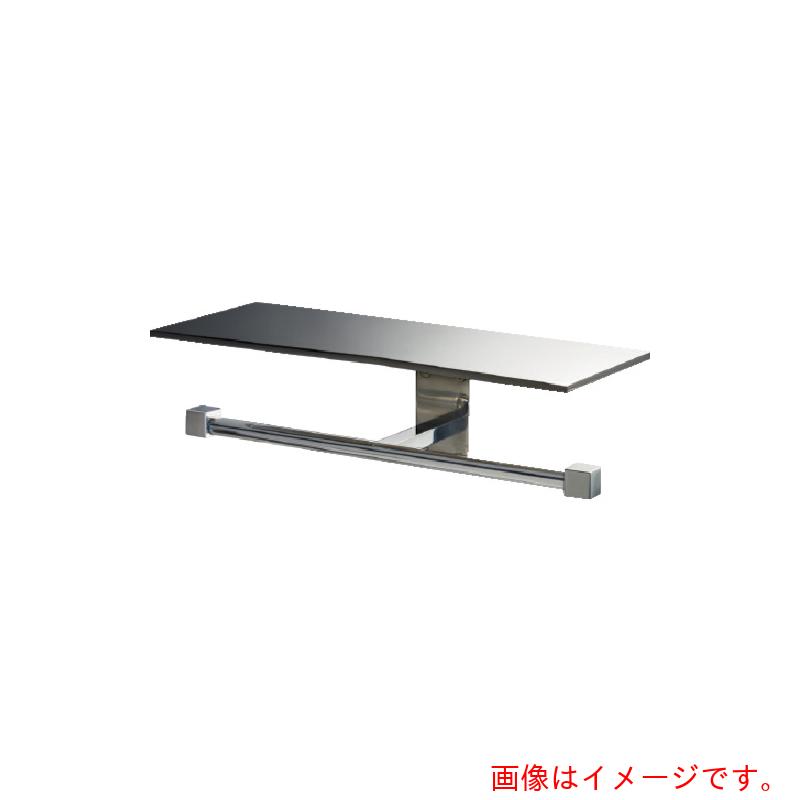 特長 ●2連タイプのペーパーホルダーです。 用途 ●トイレットペーパーホルダーとして。 仕様 ●幅(mm)：290 ●奥行(mm)：120 ●高さ(mm)：96 ●色：シルバーヘアライン 材質 ●亜鉛 質量・質量単位 ●1735.0g セッ...