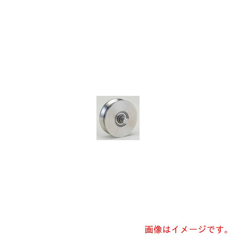 特長 ●ステンレス製の錠量用のVK型兼用戸車、アングルレール、フラットバー（レール）兼用使用タイプの車のみ（芯棒付）です。 用途 ●門扉、台車などの重量用の戸車 仕様 ●A(mm)：90 ●B(mm)：25.4 ●C(mm)：13 ●D(m...