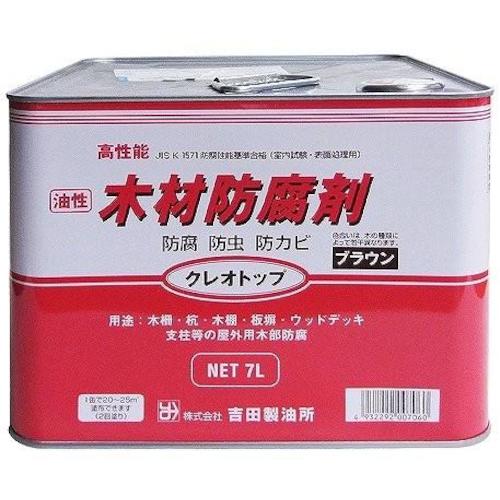 特長 ●屋外で使われる木材の耐久性を向上させます。 ●木目を生かす半透明の仕上がりです。 ●防腐・防虫（白アリ）・防カビ効果に優れています。 用途 ●木柵・ウッドデッキ・ラティスフェンス・杭・板塀・支柱・小屋等の屋外木部 仕様 ●色：ブラウ...