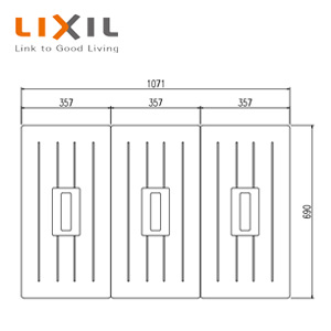 【規格・特徴】 ・3枚組 ・寸法:690mm×357mm ※寸法は風呂フタ1枚分の表記です。 ・重量:3.9kg ・材質:表面:ポリプロピレン ・カラー:アイボリー ・ポリエック用 【商品説明】 各浴槽にぴったりのサイズをラインナップ。 #...