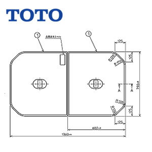 【規格・特徴】 ・2枚組 ・寸法:1360mm×790mm ※寸法は風呂フタ2枚分の表記です。 ・重量:3.3kg ・カラー:ホワイト ・ラフィア用 【商品説明】 各浴槽にぴったりのサイズをラインナップ。 【メーカー直送便の注意事項】 下記...