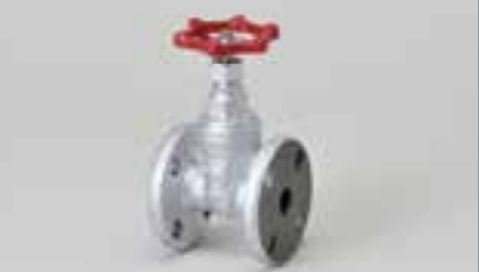 マレブルバルブ　汎用10Kタイプ　仕切弁　フランジ形　SUSシート　弁箱:FCD-S　ふた:FCD-S　弁棒:SUS403　弁体:SCS1　弁座輪:SUS403　ハンドル車:FCMB340-10/FCMB350-10(色:赤)　パッキン:H...