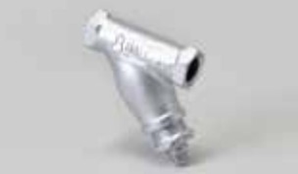 マレブルバルブ　汎用10Kタイプ　ストレーナ　ねじこみ形　弁箱:FCD-S　ふた:FCD-S　弁棒:SUS403　弁体:SCS1　弁座輪:SUS403　ハンドル車:FCMB340-10/FCMB350-10(色:赤)　パッキン:H2200※...