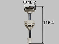 Φ40.2MM×L116.4MM 適合商品シリーズ名：きらめきW、オフト（2008年4月〜2012年3月発売分）、エルシイ（2002年4月〜2004年3月発売分）品番間違いにご注意ください