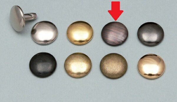 クラフト社 両面カシメ　大 カラー：ブロンズ サイズ：12mm×10mm(外径×足) 内容量：10コ クリックポスト(メール便)選択可。 クリックポスト(メール便)は、代金引換不可です。 また、不達・紛失等、郵便事故の際の内容品補償はござい...