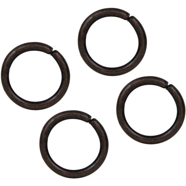 協進エル 丸カン 4コ入り サイズ：12/2mm(内径/太さ) カラー：ブロンズ クリックポスト(メール便)選択可。 クリックポスト(メール便)は、代金引換不可です。 また、不達・紛失等、郵便事故の際の内容品補償はございませんので、ご了承願...