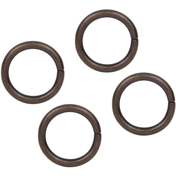 協進エル 丸カン 4コ入り サイズ：18/3mm(内径/太さ) カラー：ブロンズ クリックポスト(メール便)選択可。 クリックポスト(メール便)は、代金引換不可です。 また、不達・紛失等、郵便事故の際の内容品補償はございませんので、ご了承願...