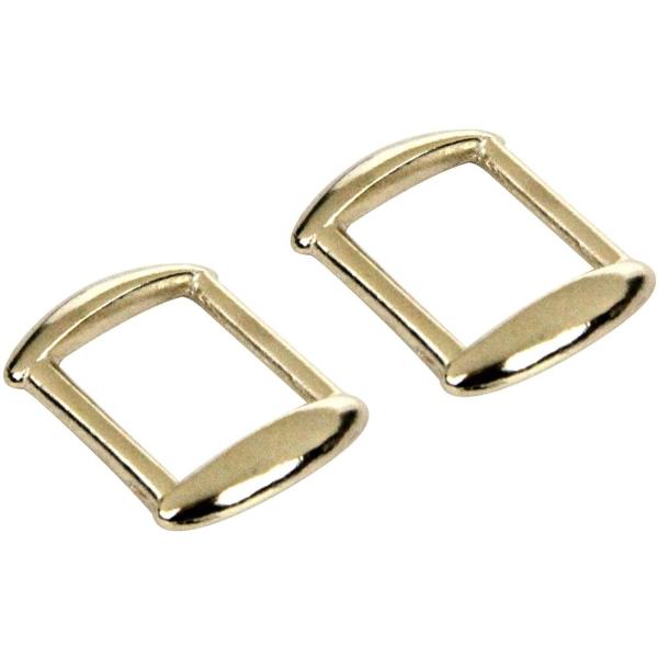 協進エル 角カン 2コ入り サイズ：18×15mm(内径×高さ) カラー：ゴールド クリックポスト(メール便)選択可。 クリックポスト(メール便)は、代金引換不可です。 また、不達・紛失等、郵便事故の際の内容品補償はございませんので、ご了承...