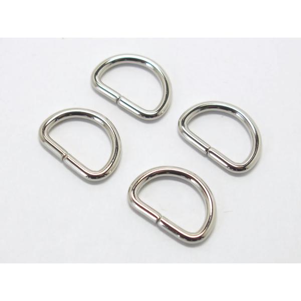 協進エル Dカン 4コ入り サイズ：15/2.5mm(内径/太さ) カラー：ニッケル クリックポスト(メール便)選択可。 クリックポスト(メール便)は、代金引換不可です。 また、不達・紛失等、郵便事故の際の内容品補償はございませんので、ご了...