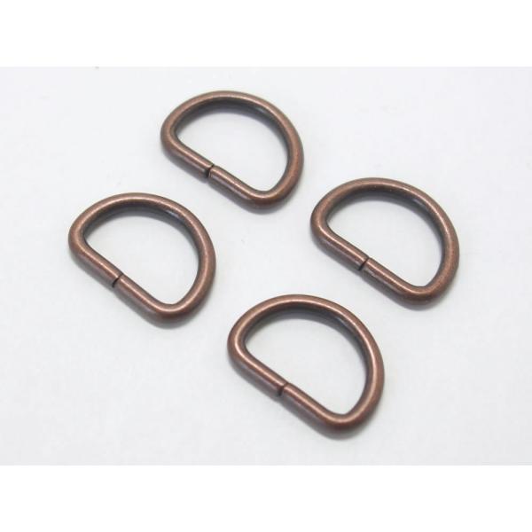 協進エル Dカン 4コ入り サイズ：15/2.5mm(内径/太さ) カラー：ブロンズ クリックポスト(メール便)選択可。 クリックポスト(メール便)は、代金引換不可です。 また、不達・紛失等、郵便事故の際の内容品補償はございませんので、ご了...