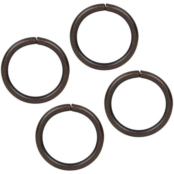 協進エル 丸カン 4コ入り サイズ：30/4mm(内径/太さ) カラー：ブロンズ クリックポスト(メール便)選択可。 クリックポスト(メール便)は、代金引換不可です。 また、不達・紛失等、郵便事故の際の内容品補償はございませんので、ご了承願...