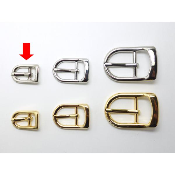 クラフト社　日型バックル サイズ：内巾1cm カラー：ニッケル クリックポスト(メール便)選択可。 クリックポスト(メール便)は、代金引換不可です。 また、不達・紛失等、郵便事故の際の内容品補償はございませんので、ご了承願います。