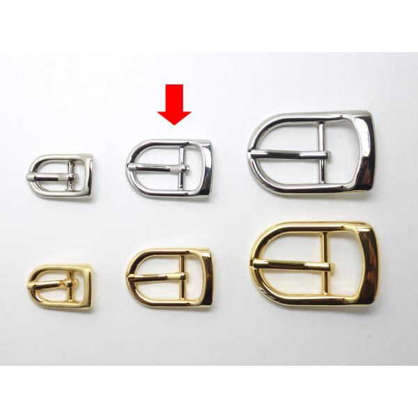 クラフト社　日型バックル サイズ：内巾1.5cm カラー：ニッケル クリックポスト(メール便)選択可。 クリックポスト(メール便)は、代金引換不可です。 また、不達・紛失等、郵便事故の際の内容品補償はございませんので、ご了承願います。