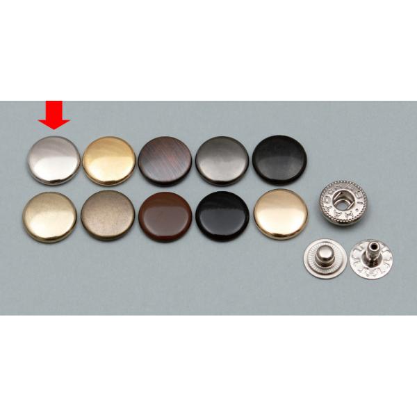 クラフト社 ホック　中 サイズ：外径12mm 入数：10コ入 カラー：ニッケル クリックポスト(メール便)選択可。 クリックポスト(メール便)は、代金引換不可です。 また、不達・紛失等、郵便事故の際の内容品補償はございませんので、ご了承願います。