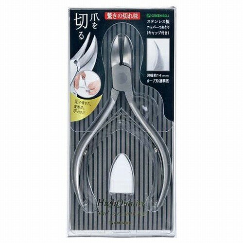 ※パッケージデザイン等は予告なく変更されることがあります。予め御了承下さい。【商品特徴】 職人が最後の刃付け・磨き・調整を行っているので強靭・鋭利性・耐久性に優れ、 巻爪や変形爪に最適です。 【材質】ステンレス鋼 【内容量】 1個入 【使用...